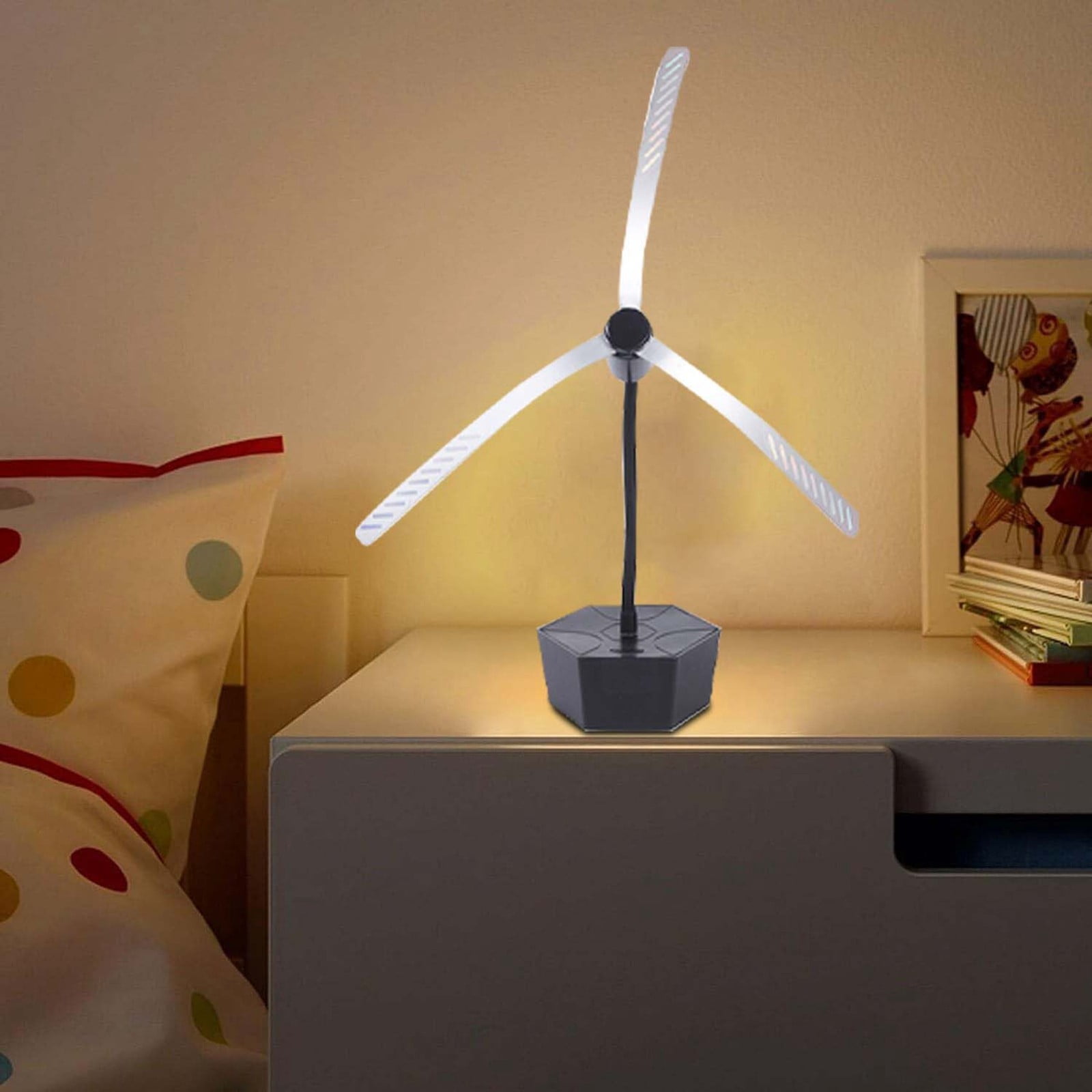 Fly Fans For Tables Rechargeable Fly Fans For Food Keep Flexible Fans ...