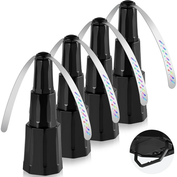 Fly Fans for Tables, Bug Fans with Holographic Blades, Battery Operated ...