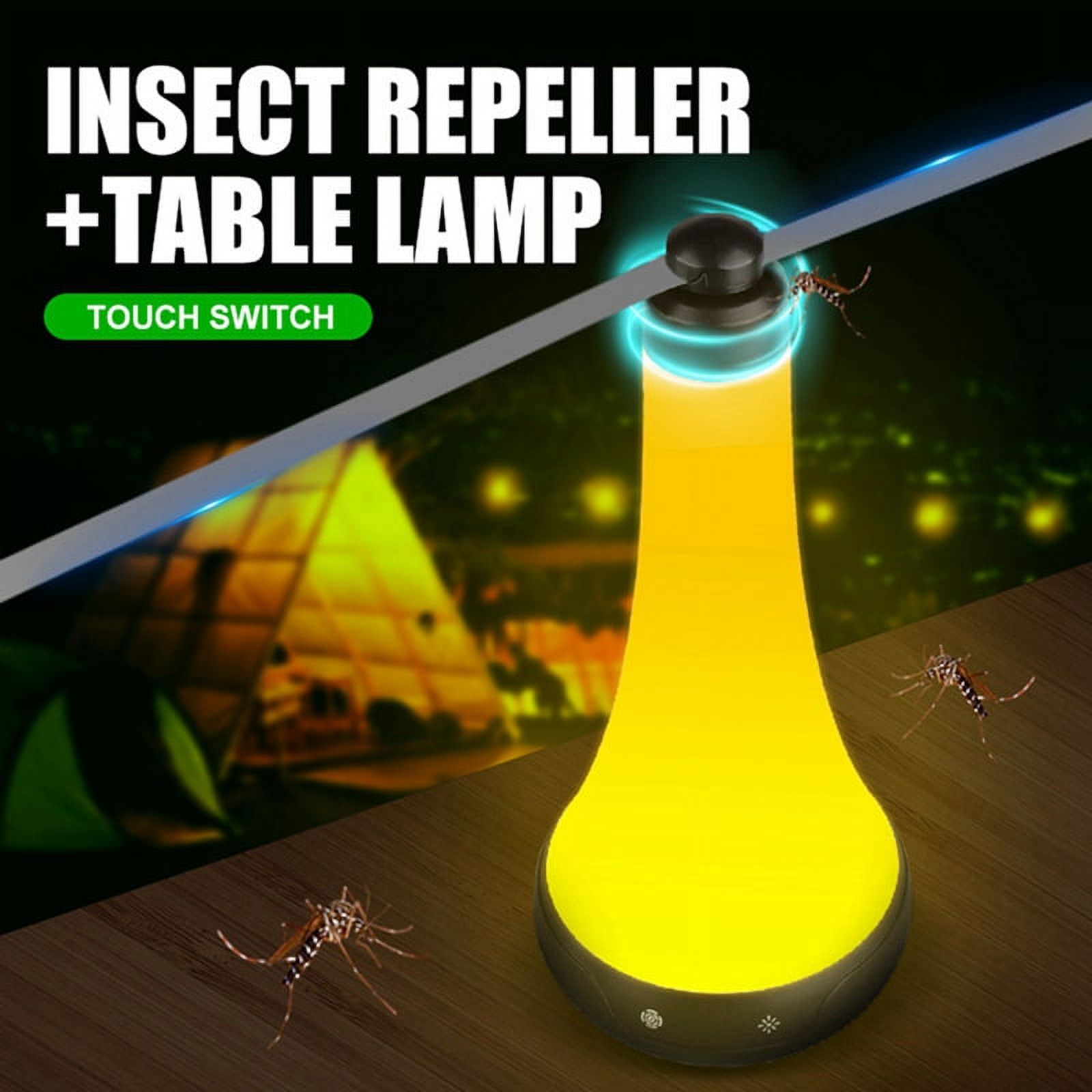 Fly Fans for Tables Repellent Fan Indoor Outdoor with Anti Bug Light ...