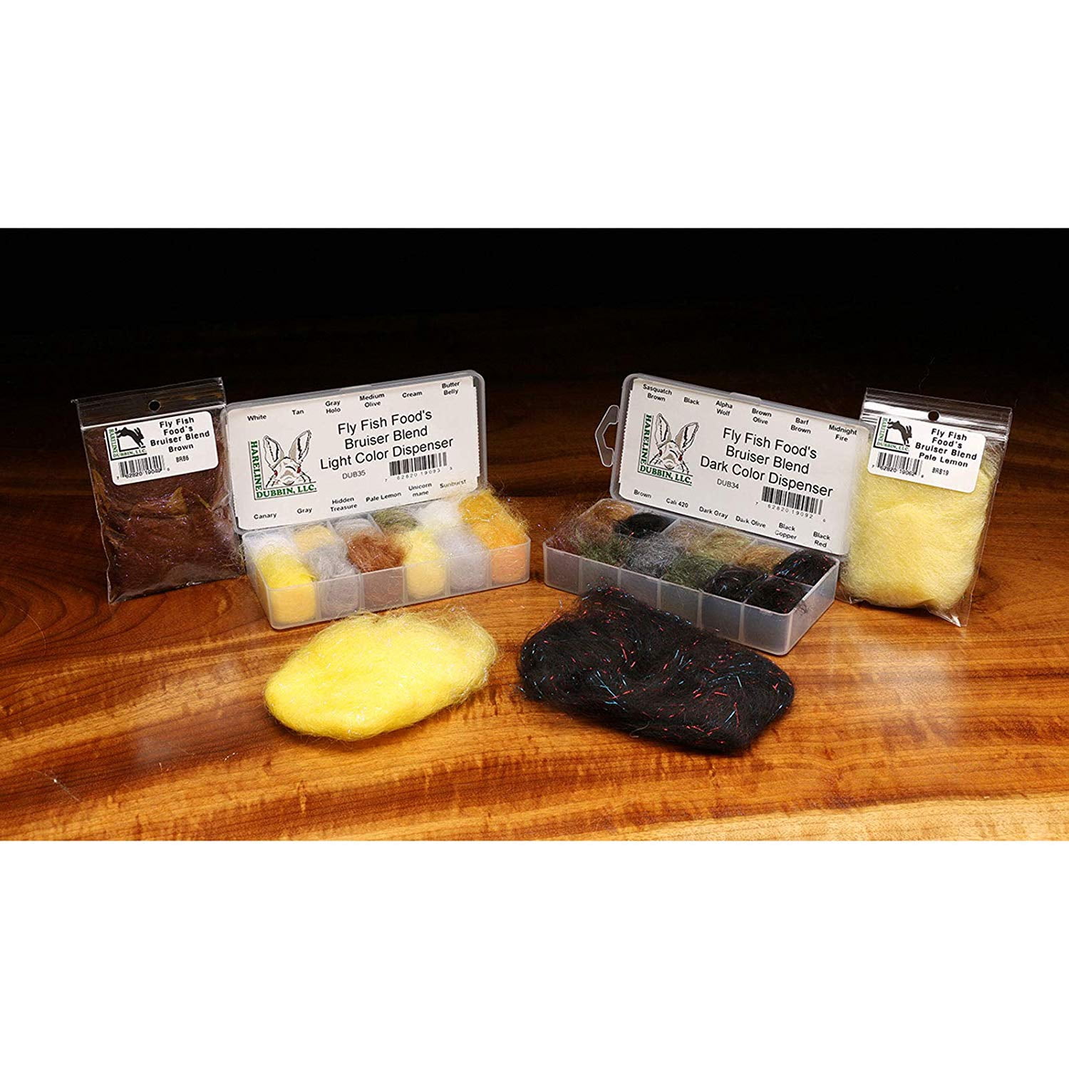 Fly Fish Food's Bruiser Blend Dubbing #10 Canary - Walmart.com