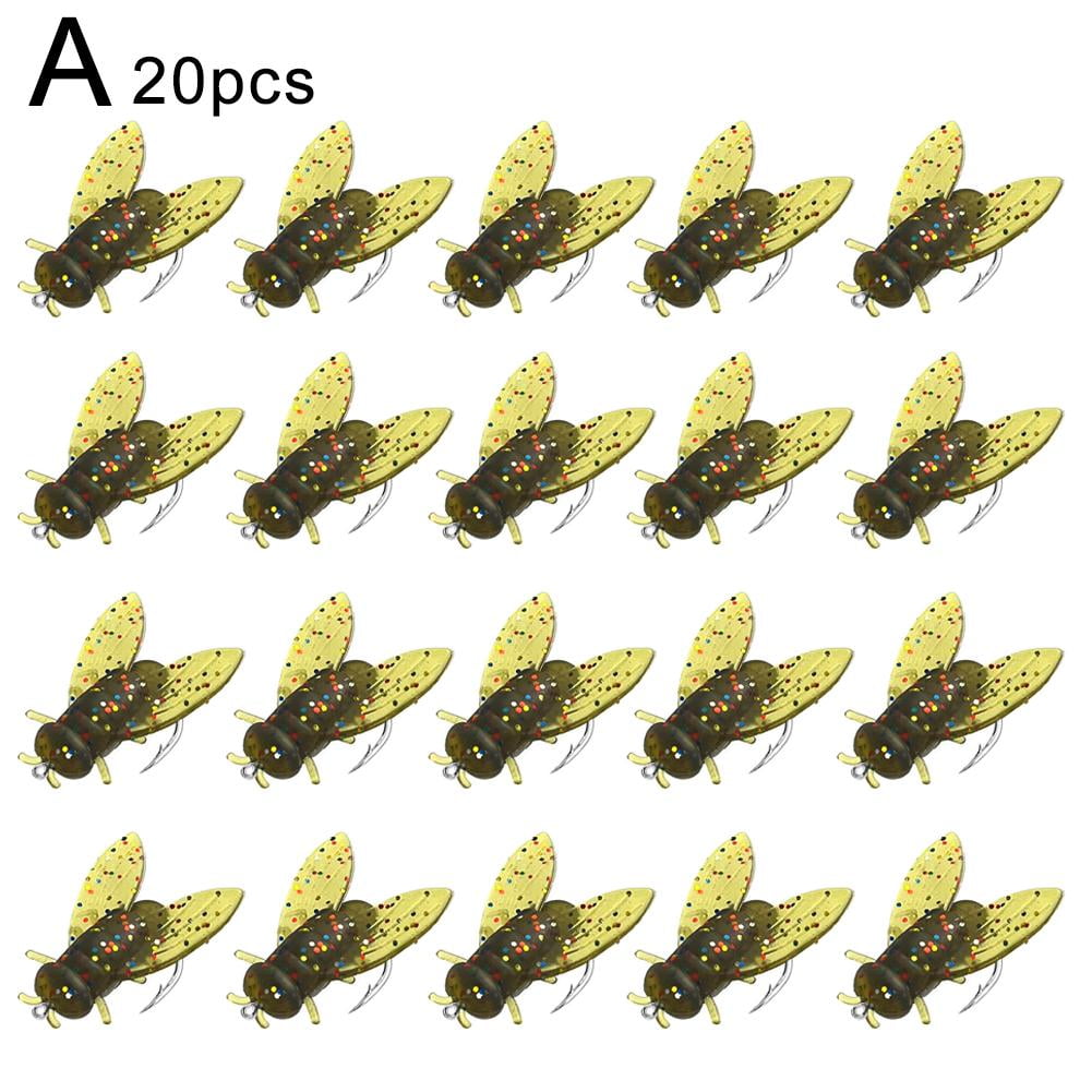 Fly Fishing Flies - Assorted Sizes and Colors, High-Strength Carbon ...