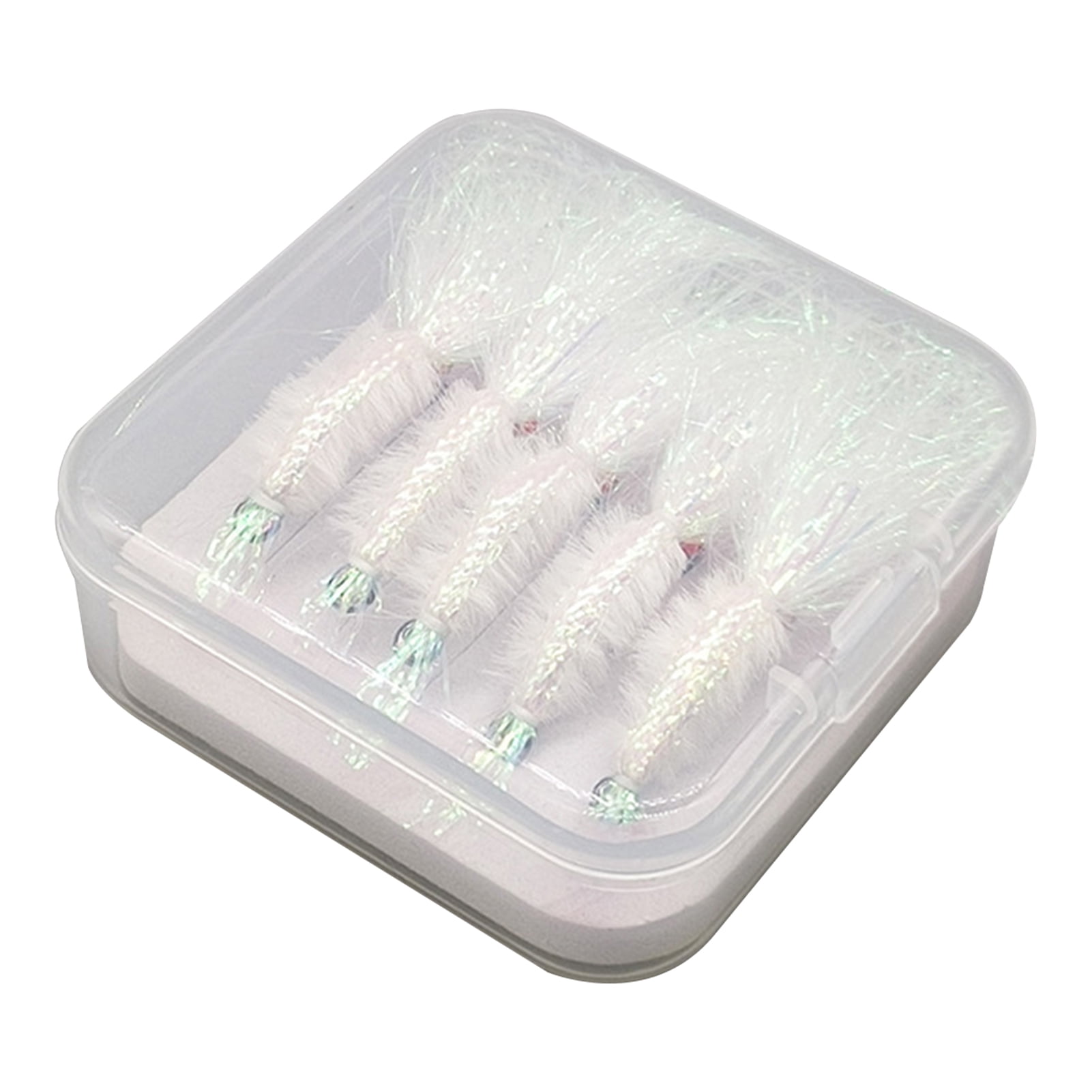 Fly Fishing Ice Shrimp, Red Eye Streamer Ice Shrimp Artificial Lures ...