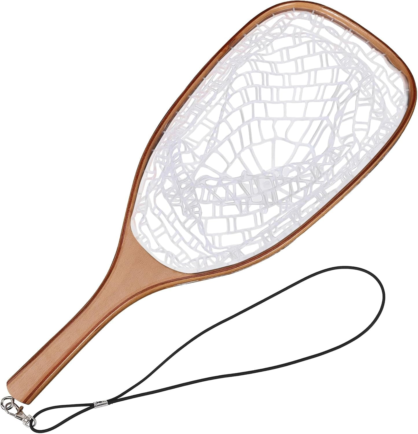 Fly Fishing Net, Soft Mesh Trout Net with Handle, Catch and Release ...