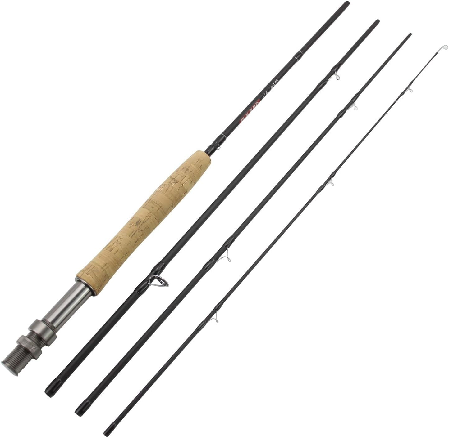 Fly Fishing Rod 6.6/7/8/9/FT Ultra-Light Carbon Fast Action Rod ...
