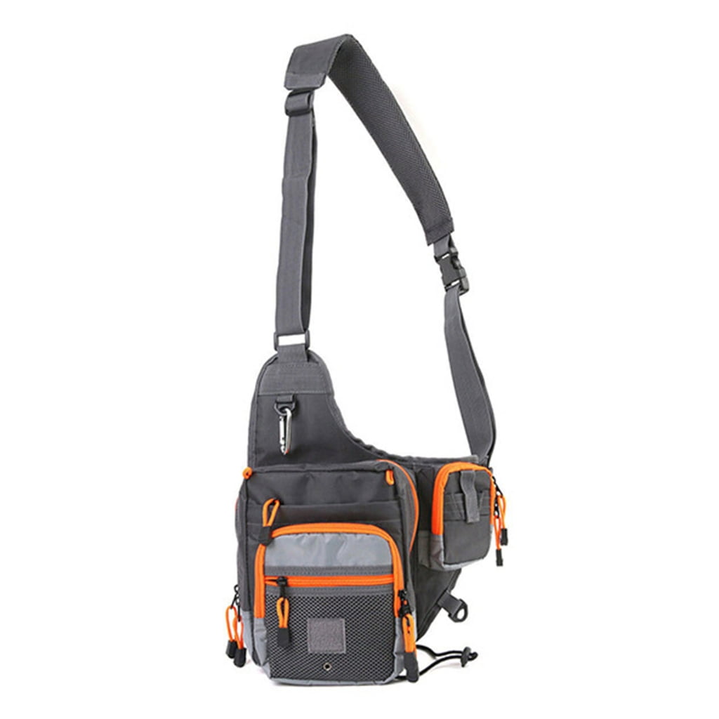 Fly Fishing Slings Pack Crossbody Bag Chest Pack Fishing Tackle ...