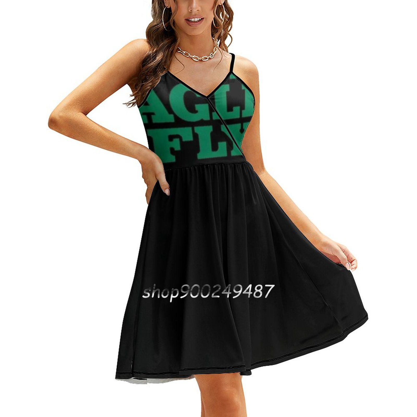 Fly Fly Philadelphia Lovers Go Philly! Flare Dress Square Neck Dress ...