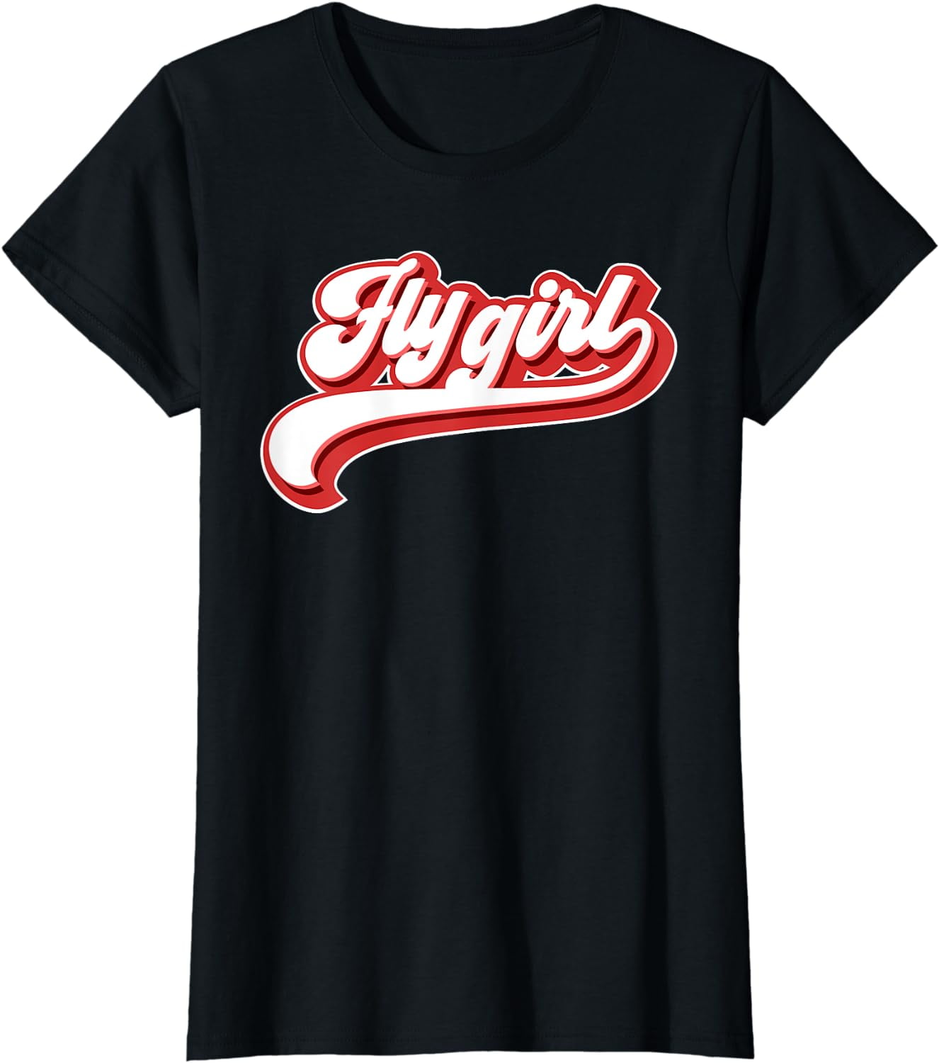 Fly Girl 80s 90s Old School Hip Hop T-Shirt - Walmart.com