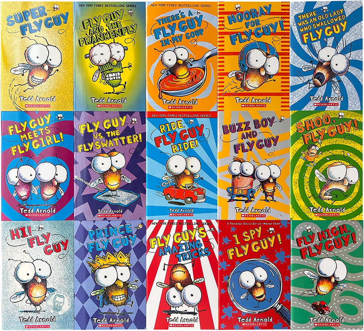 Fly Guy 15 Books Complete Series Collection Pack Set, 1-15 Books of Boxed Set - Walmart.com