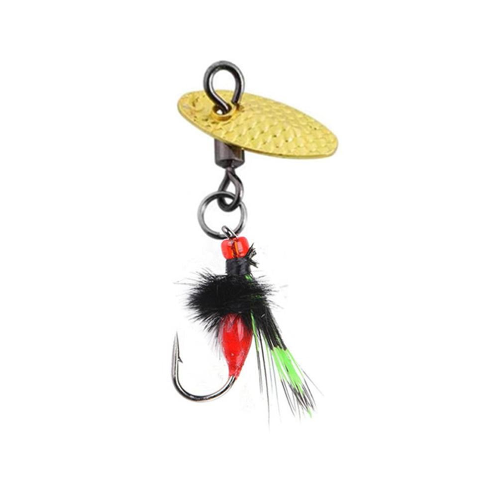 Fly Hoo Flies Insect Lures Bait Fly Fishing Decoy Bait Sequins Fishhook ...