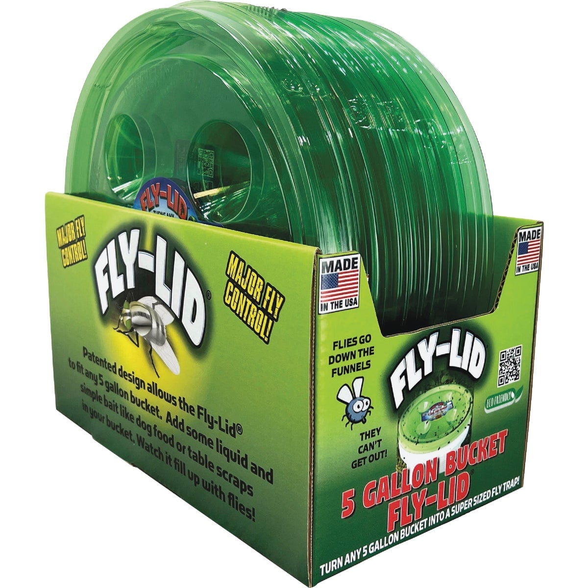 Fly Lid 5-Gal. Bucket Fly Trap Display (16-Piece) 41092 - Walmart.com