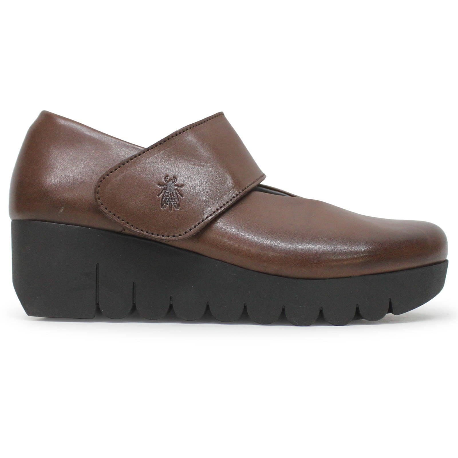 Fly London Womens VARI188FLY Burn Leather Shoes - Walmart.com