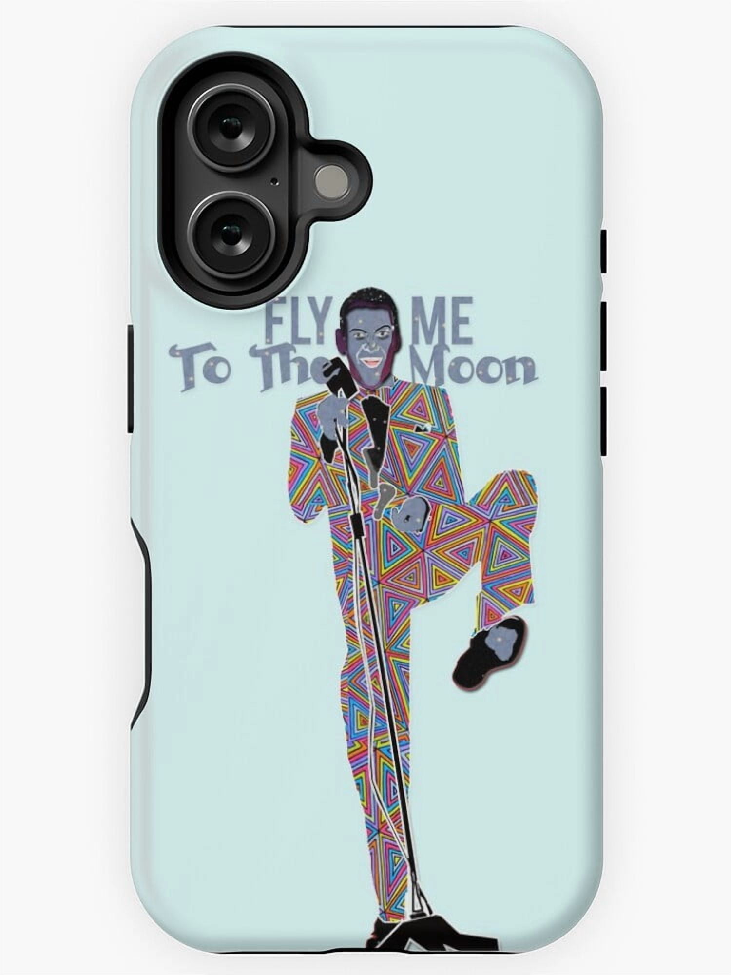 Fly Me To The Moon Quote Phone Case for iPhone 11 12 13 14 15 16 17 Pro ...