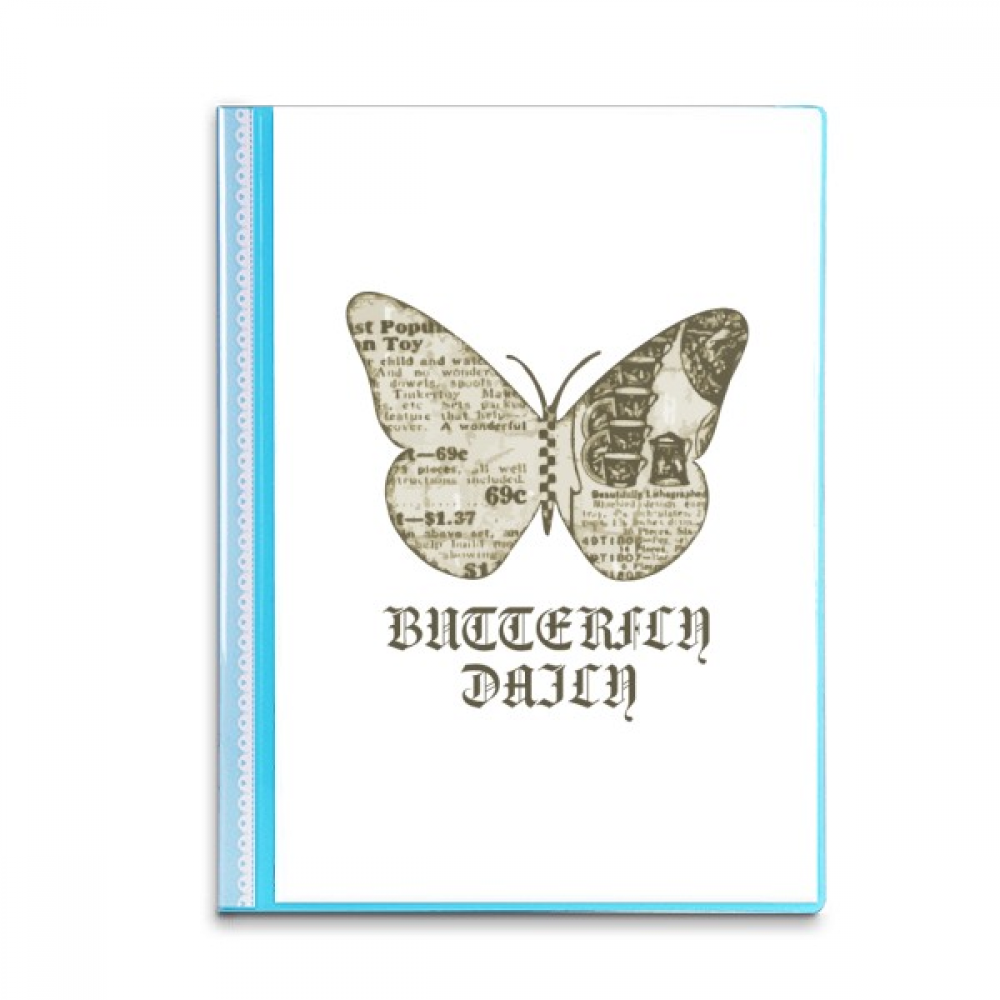 Fly News Retro Art Deco Fashion Book Sheet Protectors Portfolio Binder ...