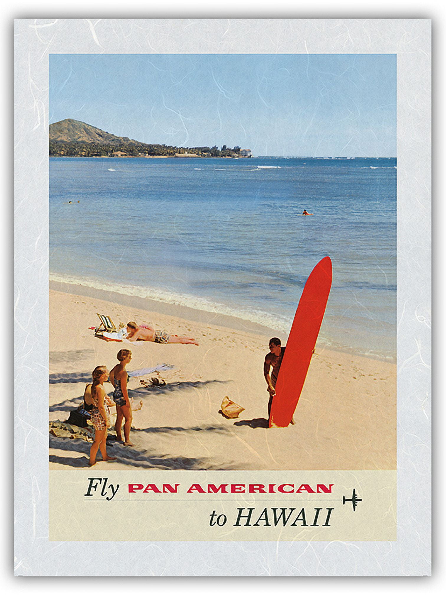 Fly Pan American to Hawaii - Pan American World Airways - Vintage ...