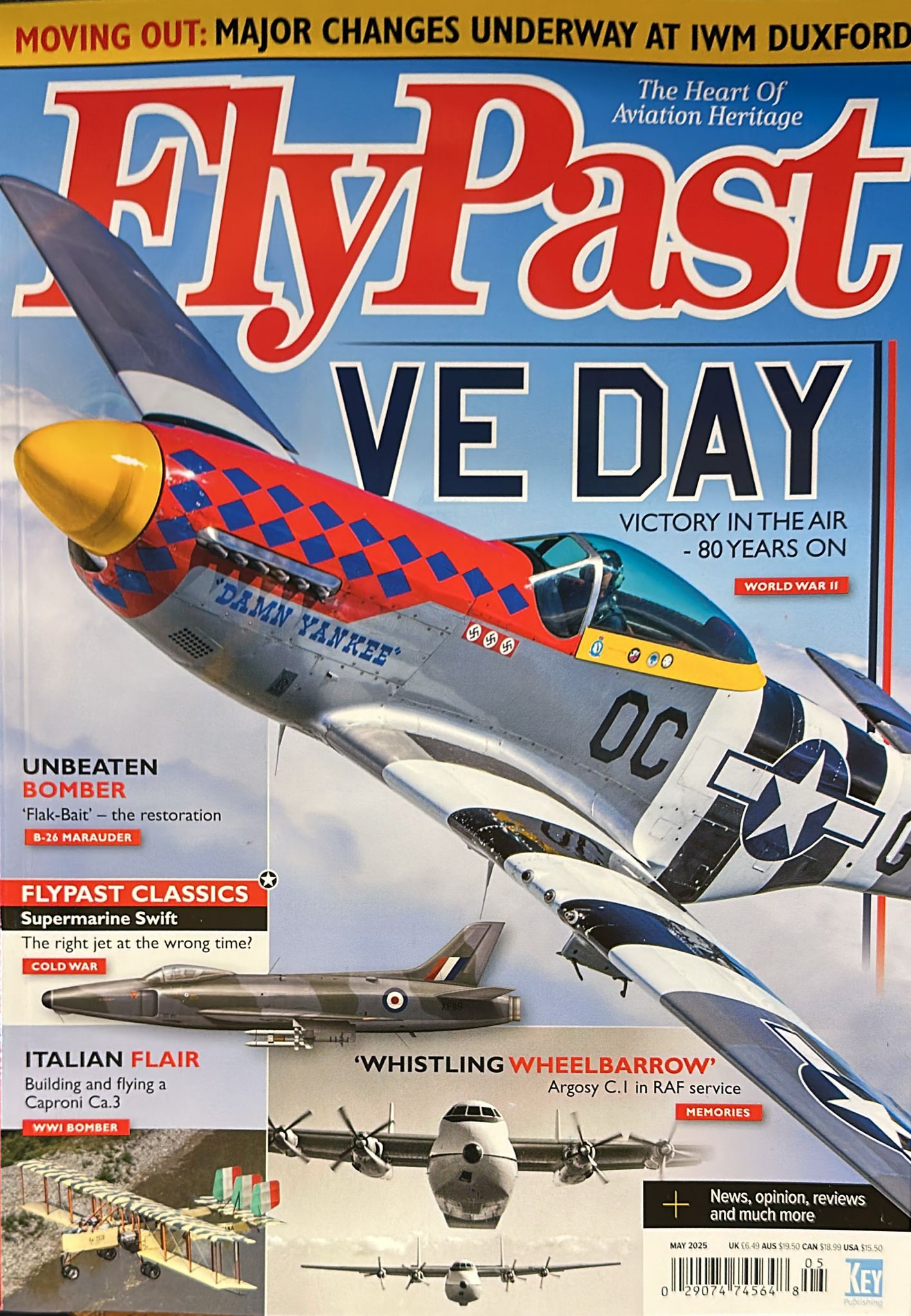 Fly Past Magazine May 2025 - FREE SHIPPING - Walmart.com