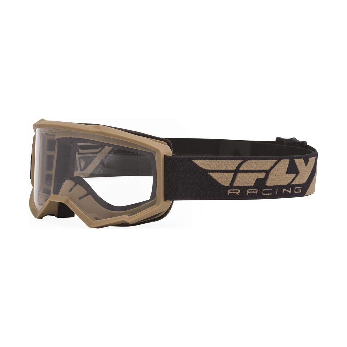 Fly Racing Focus Goggles (Khaki, Adult) - Walmart.com