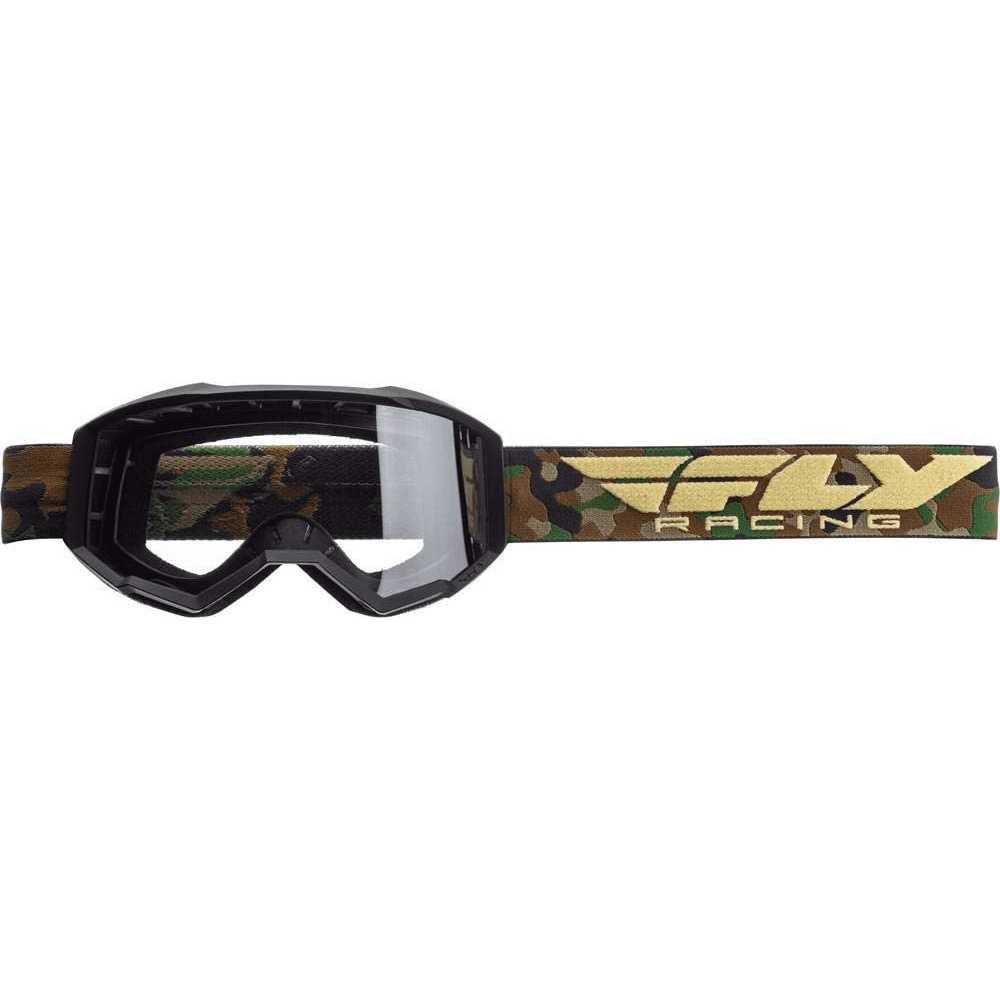 Fly Racing Focus Men's Off-Road Motorcycle Goggles - Camo/Clear / One ...