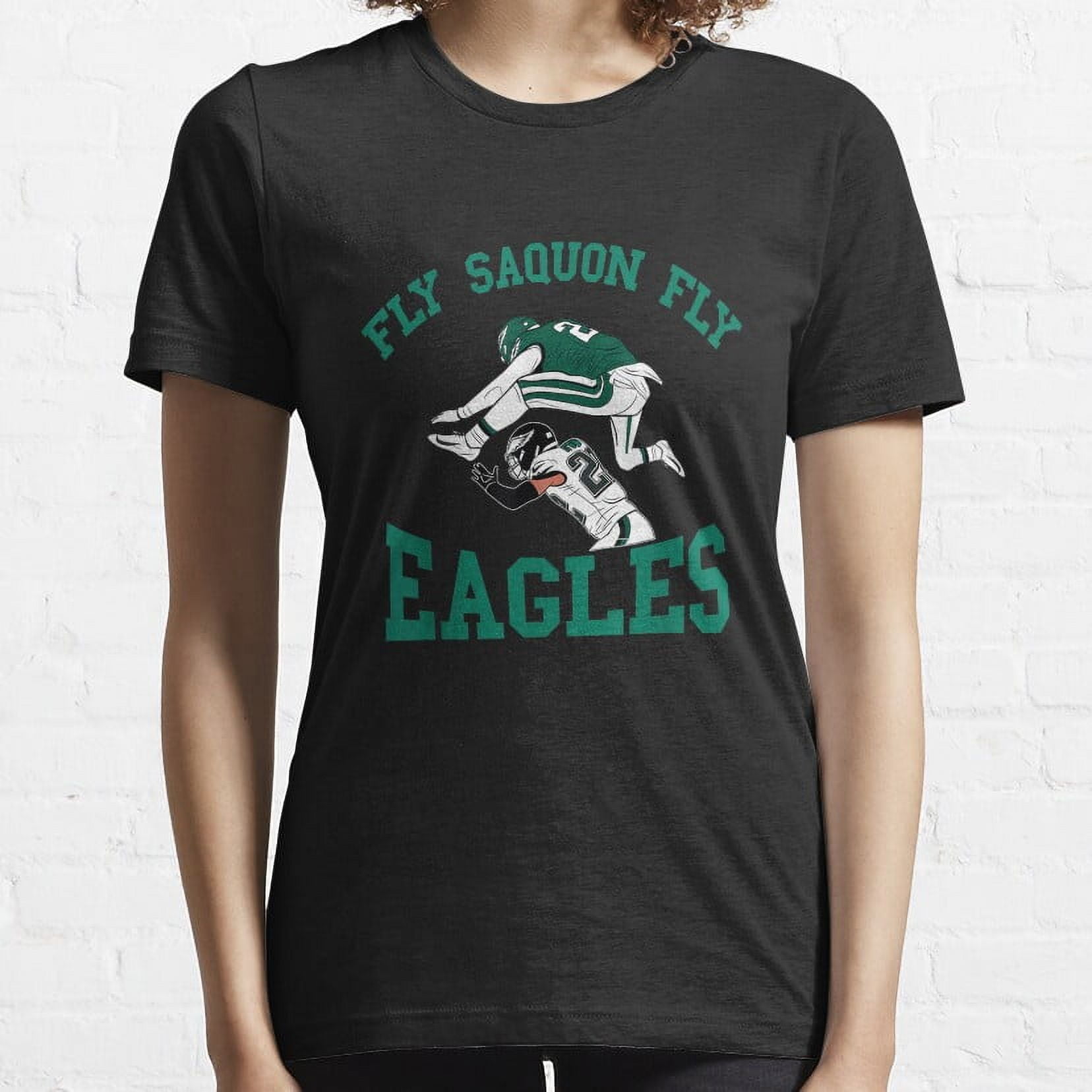 Fly Saquon Fly Eagles-Barkley The Reverse Hurdle 2024 Essential T-Shirt ...