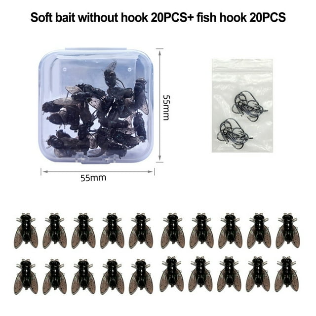 Fly Soft Bait Can Be Used To Catch Upmouth Bass, Horse Mouth Wild ...