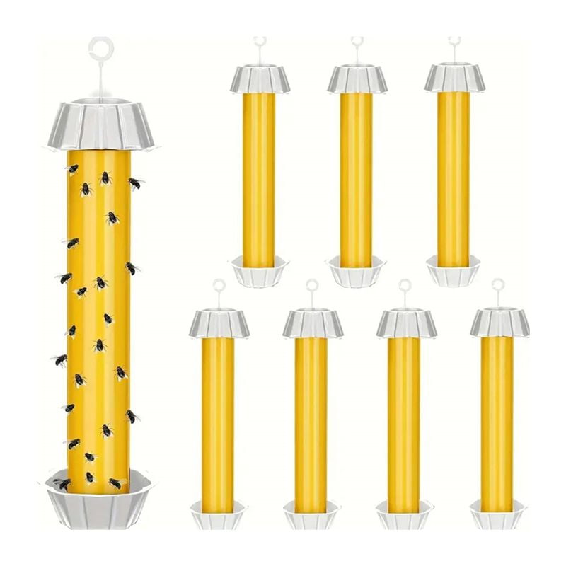 Fly Stick Sticky Fly Traps for Indoors and Outdoor 15Pcs Trap All Flies ...