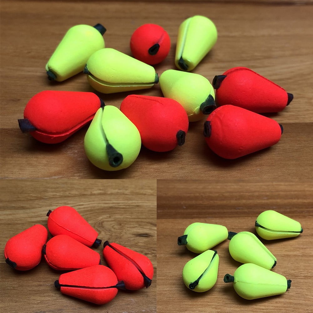 Fly Strike Indicator Teardrop Yellow Red Color Fly Fishing Strike ...