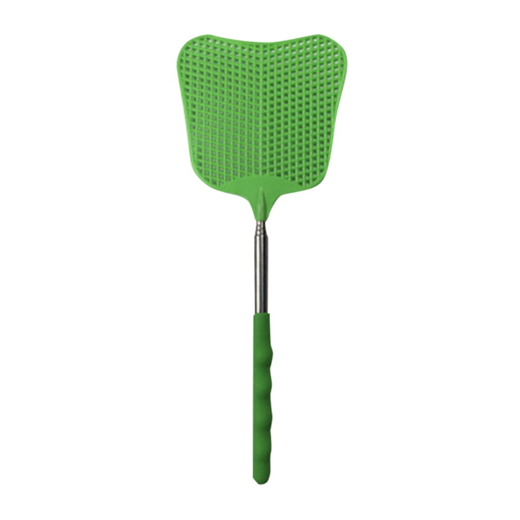 Fly Swatter 1 Pack, Durable Heavy Duty Plastic Fly Swatters, Stainless ...