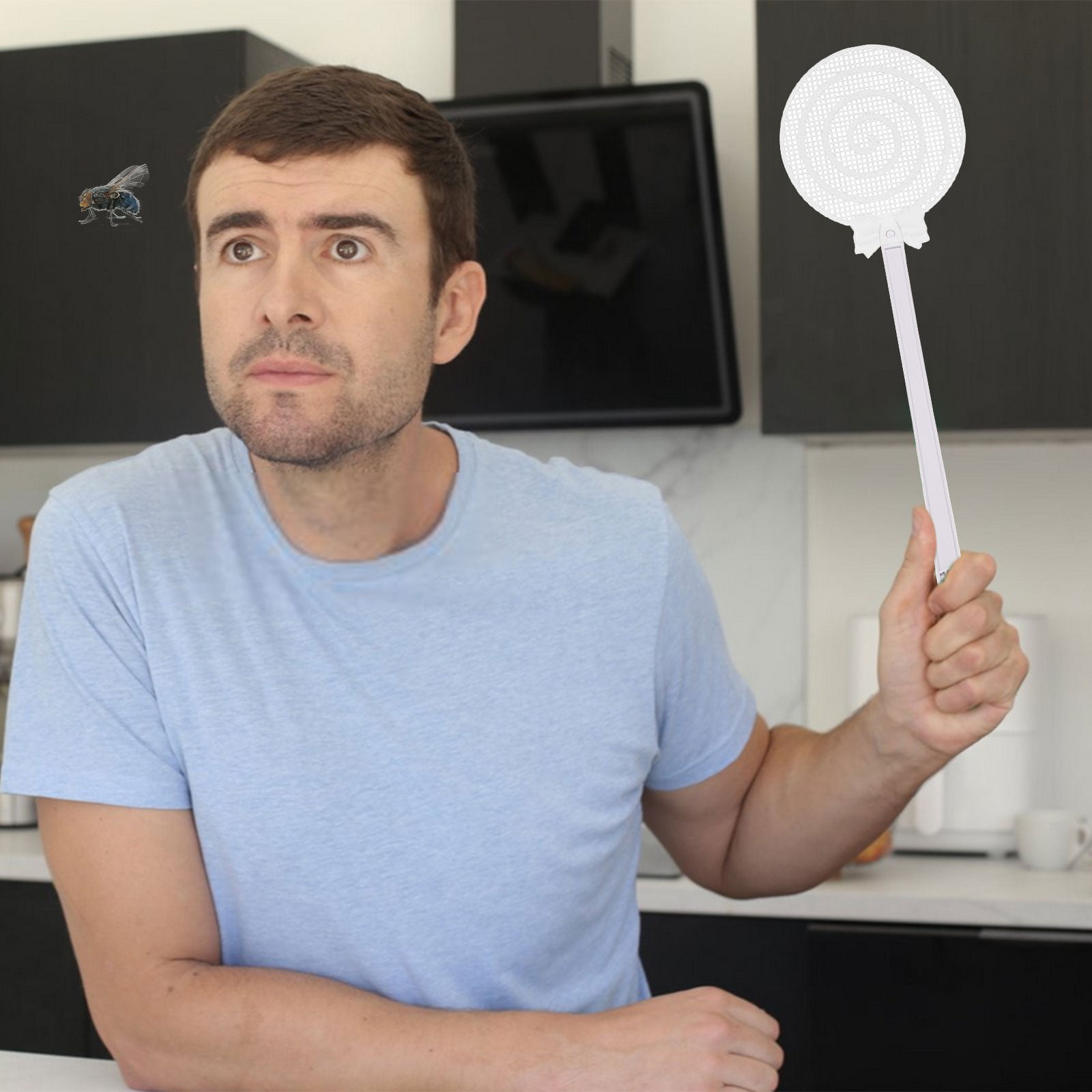 Fly Swatter in Stock Clearance,FAJHHA Swatter Telescopic Flyswatter ...