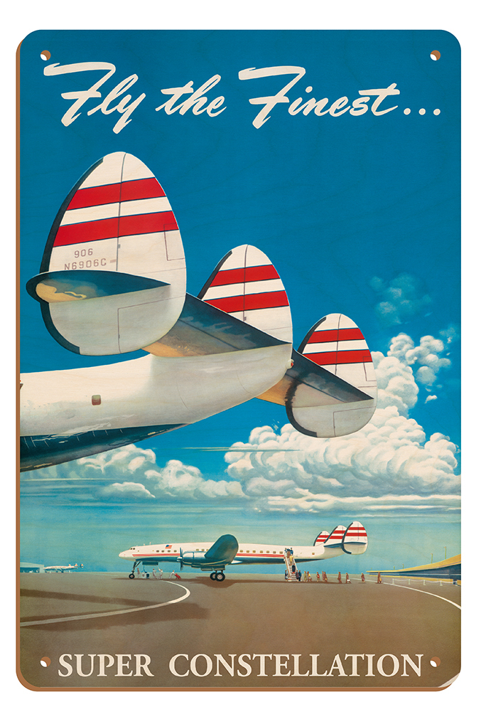 Fly The Finest Super Lockheed Constellation (Connie) - Vintage Airline ...