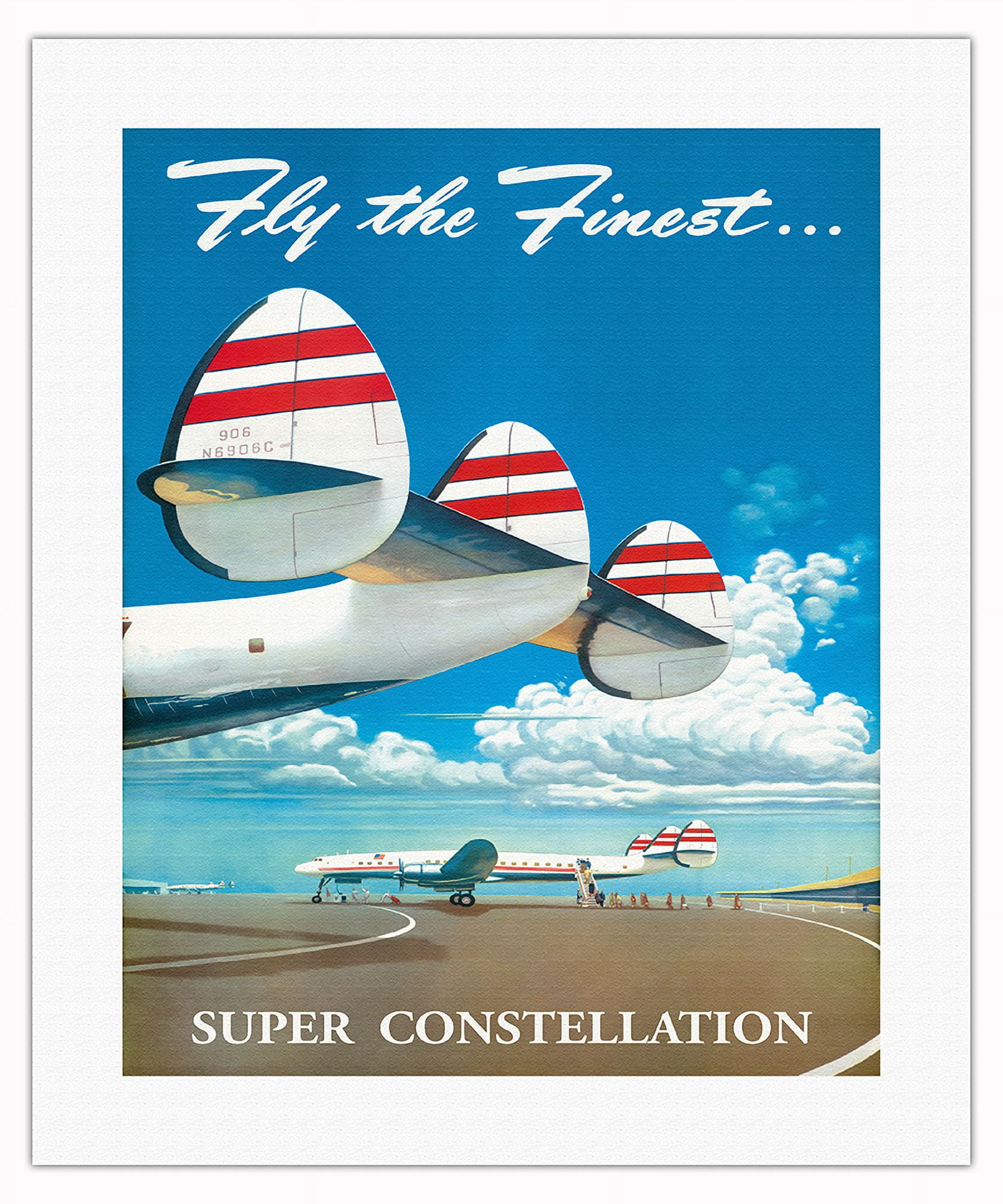 Fly The Finest Super Lockheed Constellation (Connie) - Vintage Airline ...