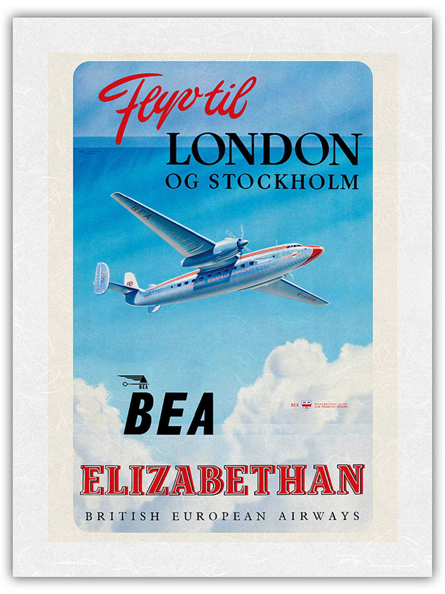 Fly To London and Stockholm - Elizabethan Class - British European ...