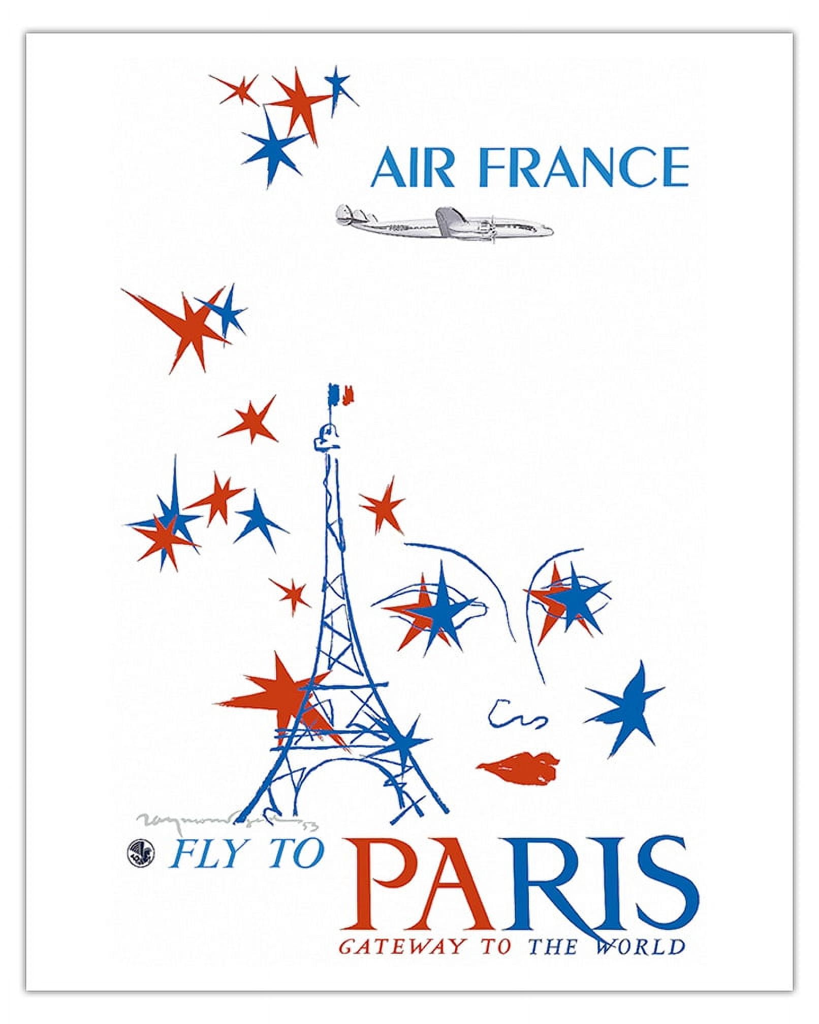 Fly To Paris France - Gateway to the World - Lockheed Constellation ...
