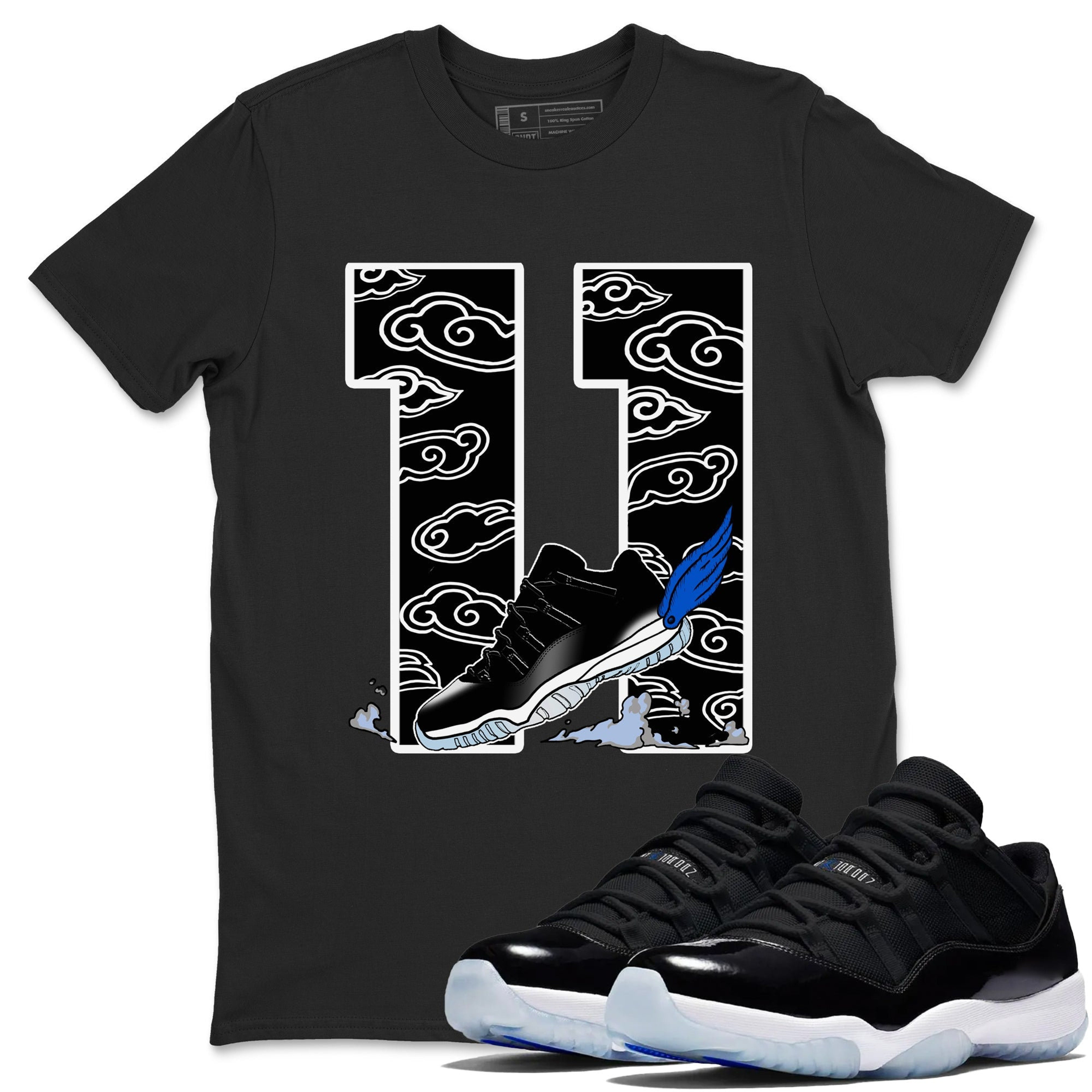Fly To The Clouds Streetwear Brand Shirts To Match Jordans 11s Space ...