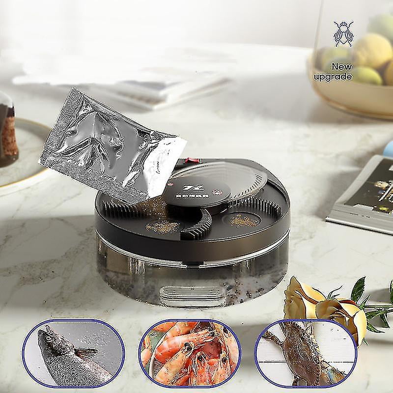 Fly Trap Automatic Fan Leaf Fly Killer Indoor Wall Mounted Trap Fly Trap Machine
