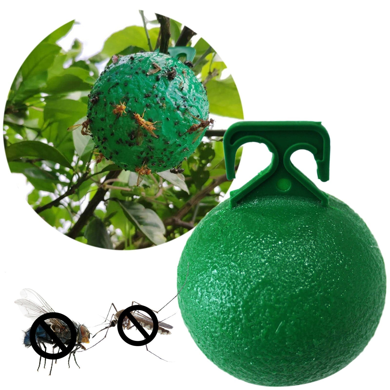 Fly Trap Ball Sticky Insect Ball Gardening Tool Insect Removal Ball ...