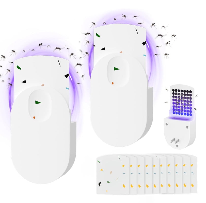 Fly Trap Indoor Flying Insect Trap Bug Catcher Plug in Mosquito Trap ...