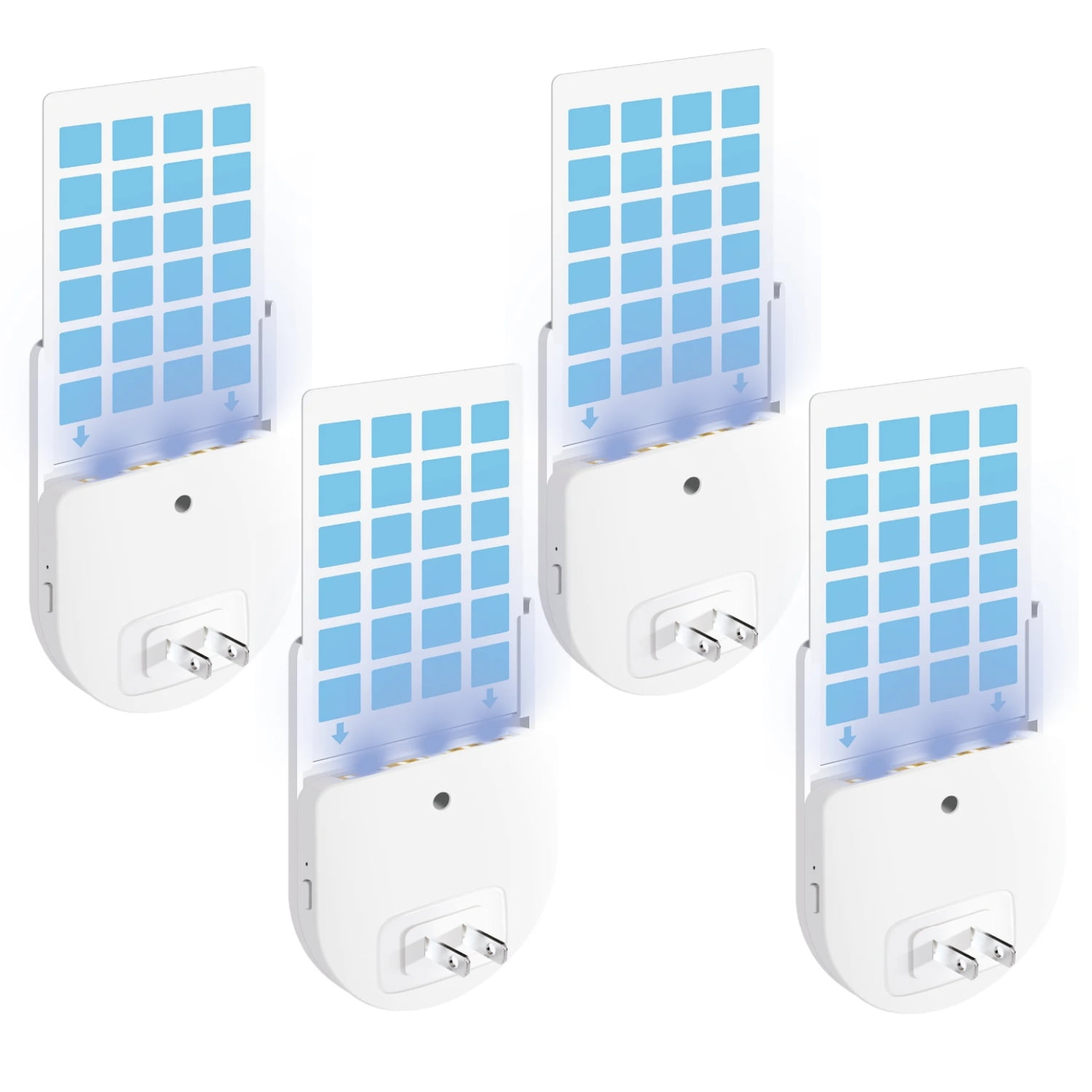 4 Packs Fly Trap Indoor, Fruit Fly Trap for Indoors, Plug-in Flying ...