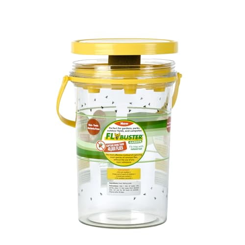 Fly Trap - Outdoor Living, Non-Toxic Fly Trap, Pest Control Trap, 1 ...