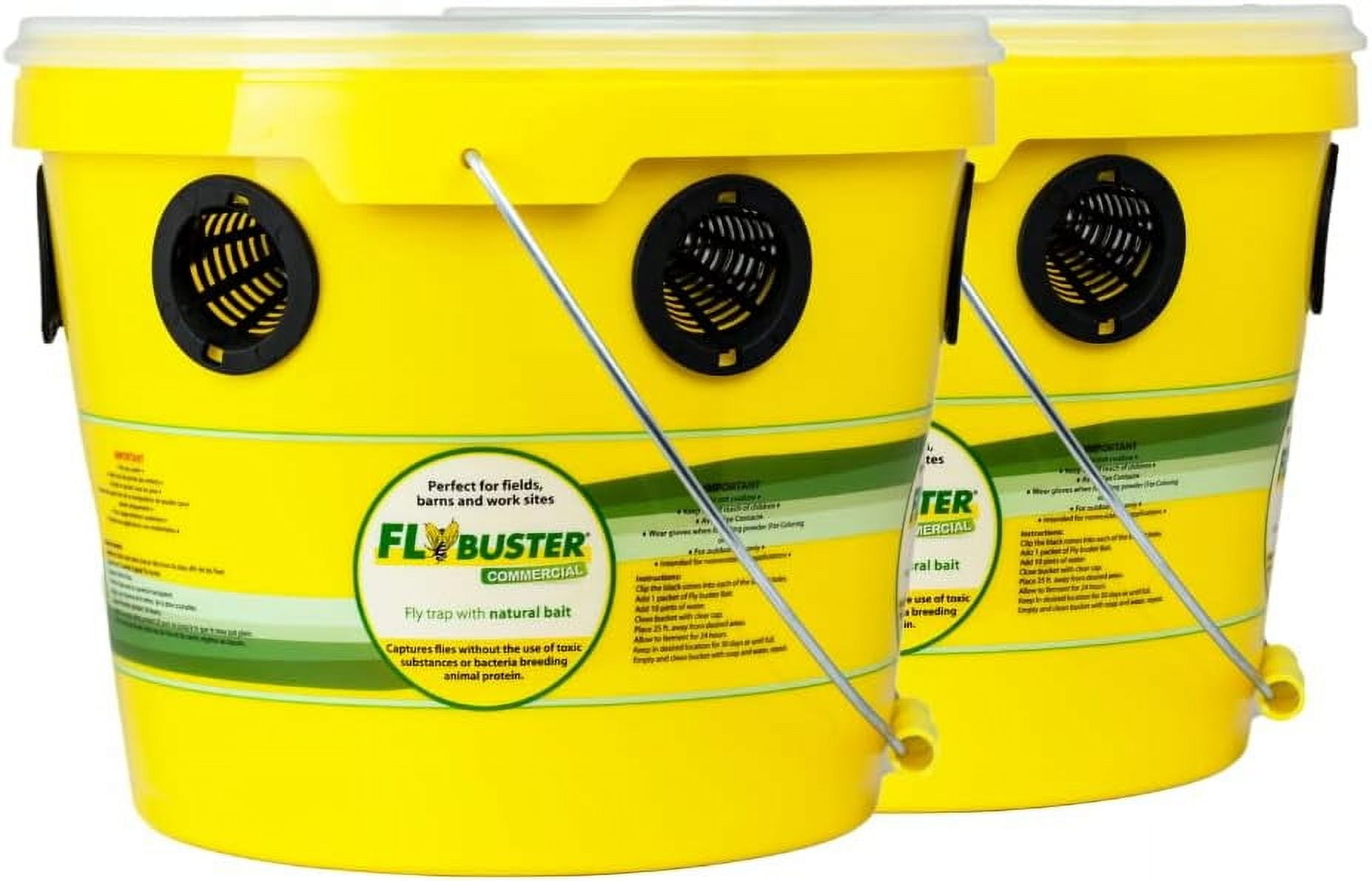 Fly Trap - Outdoor Living, Non-Toxic Fly Trap, Pest Control Trap, 10 ...