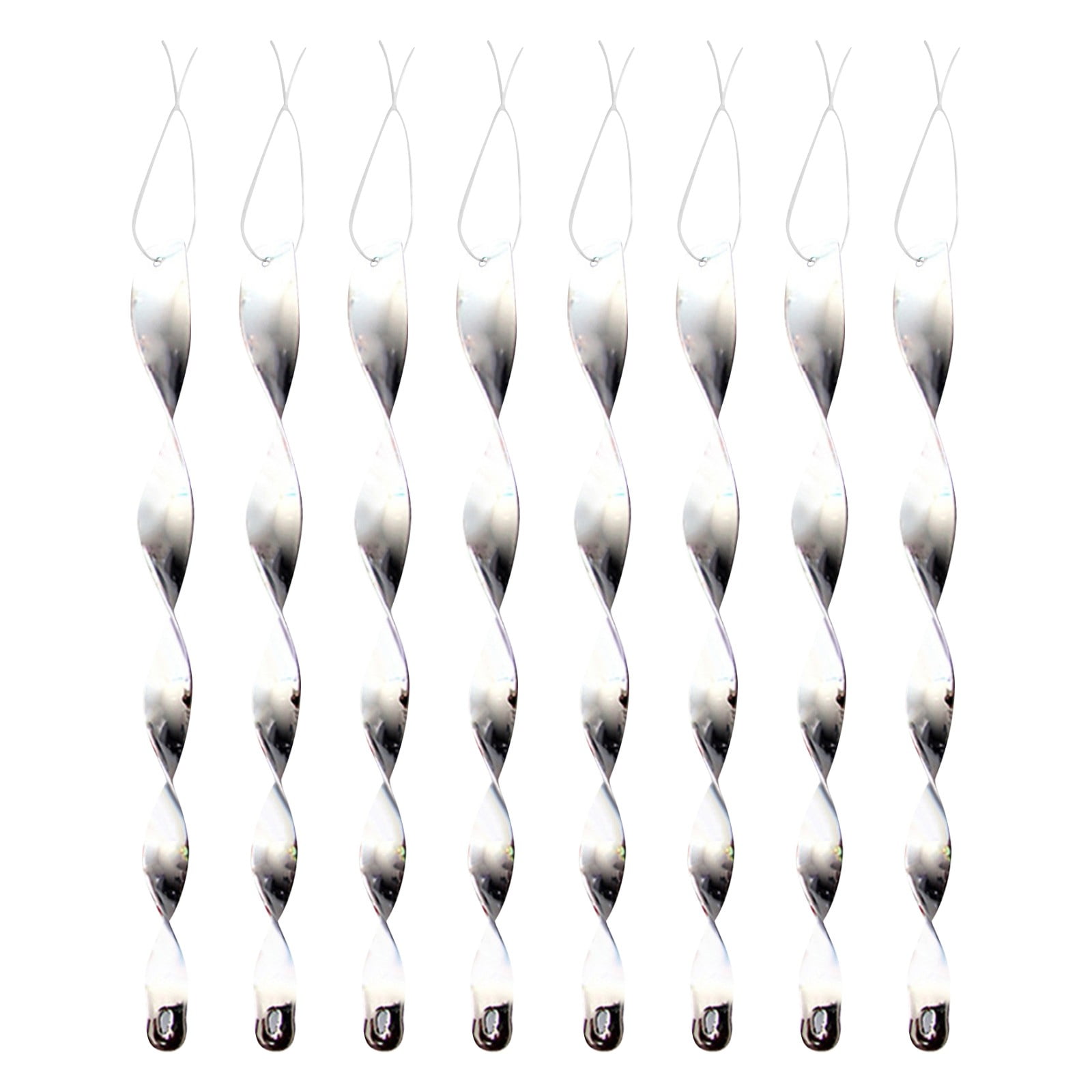 🔥 Fly Traps Bird Wind Twisting Scare Rods Reflective Ornamental Spiral ...