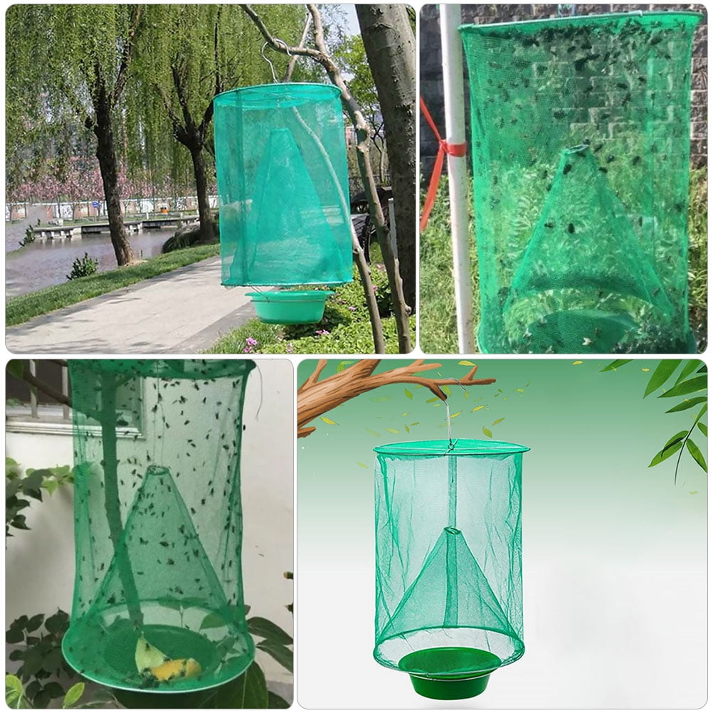 Outdoor Hanging,8 Pcs Fly Catching Cages Fly Catching Trap Flytrap ...