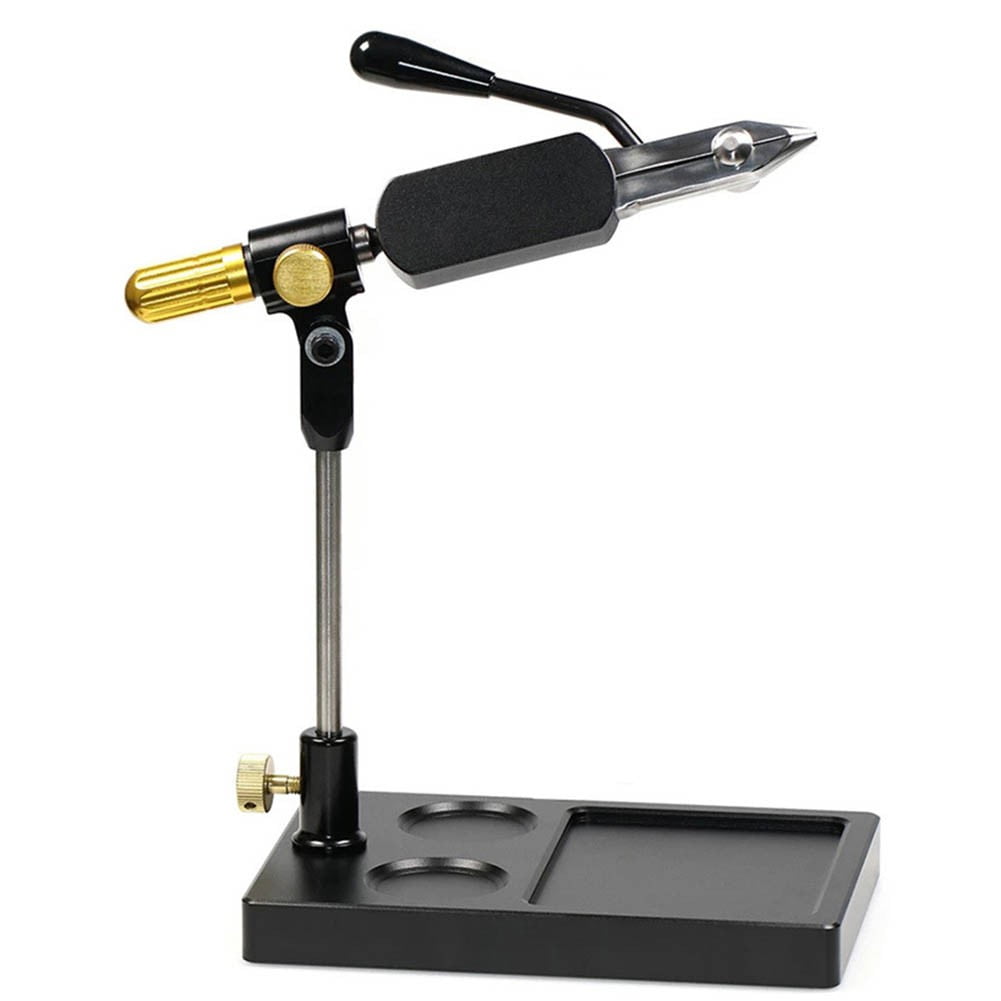 Fly Tying Vise 360-degrees Rotation Fly Fishing Flies Hook Lures Fly ...