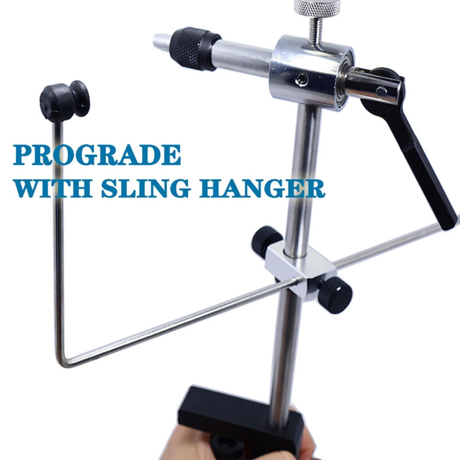 Fly Tying Vise Portable Adjustable Heavy Duty Fishing Hook Rotary Tying ...