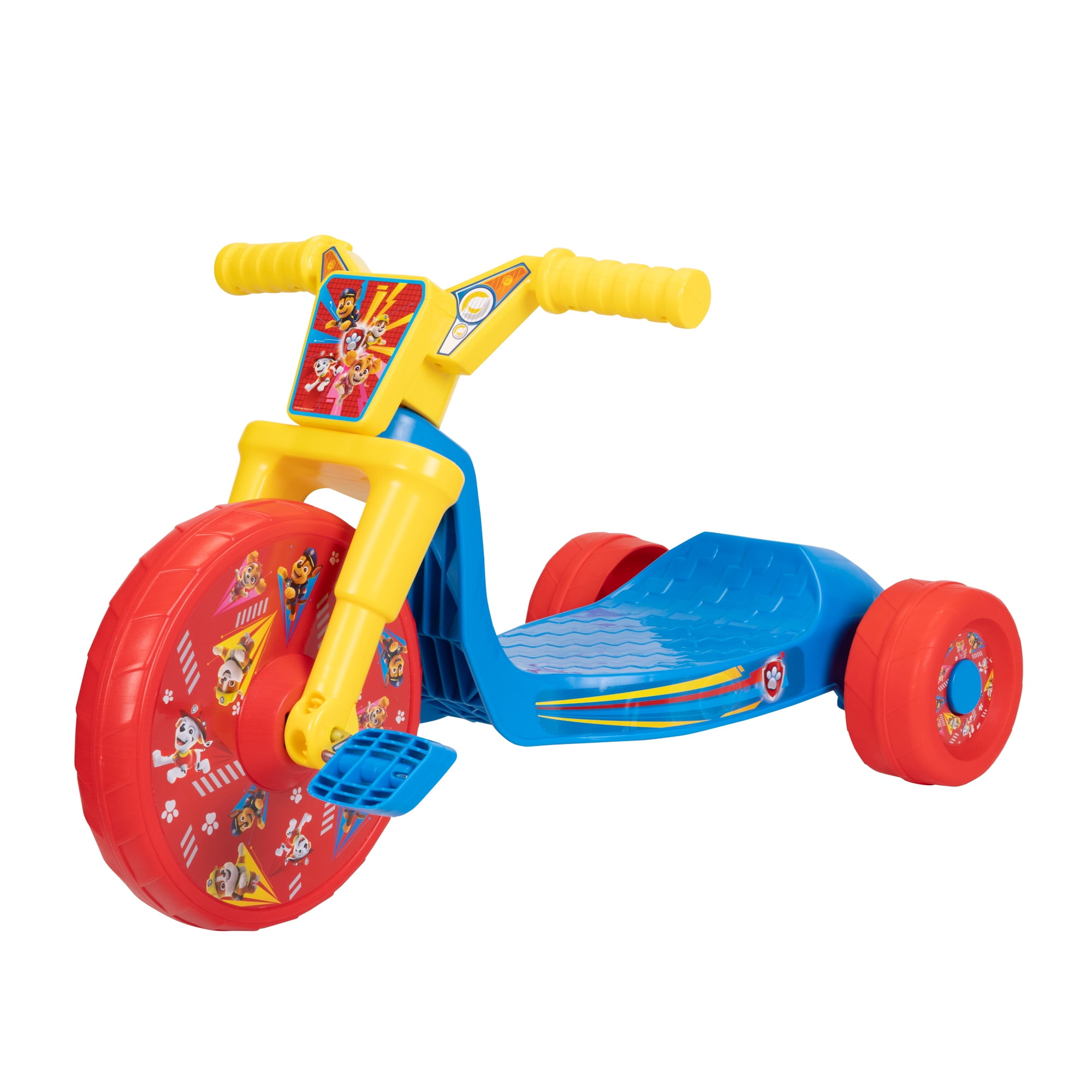Fly Wheel Paw Patrol Junior Cruiser Tricycle with 10 inch Front Wheel ...