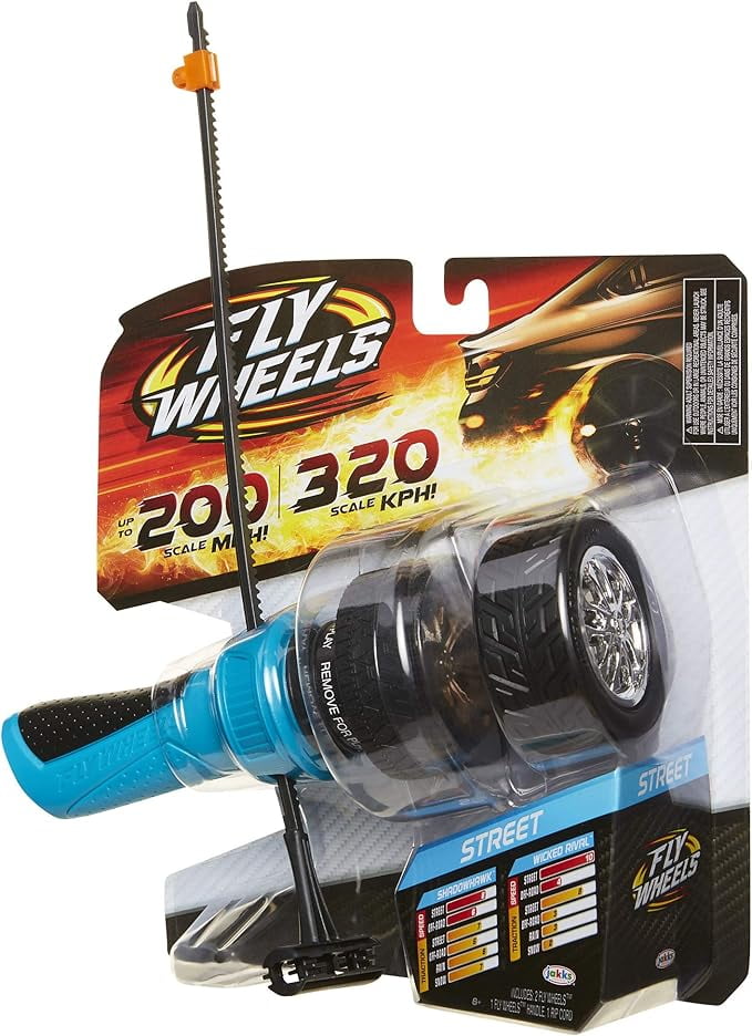 Fly Wheels Launcher + 2 Street Wheels - Rip it up to 200 Scale MPH ...