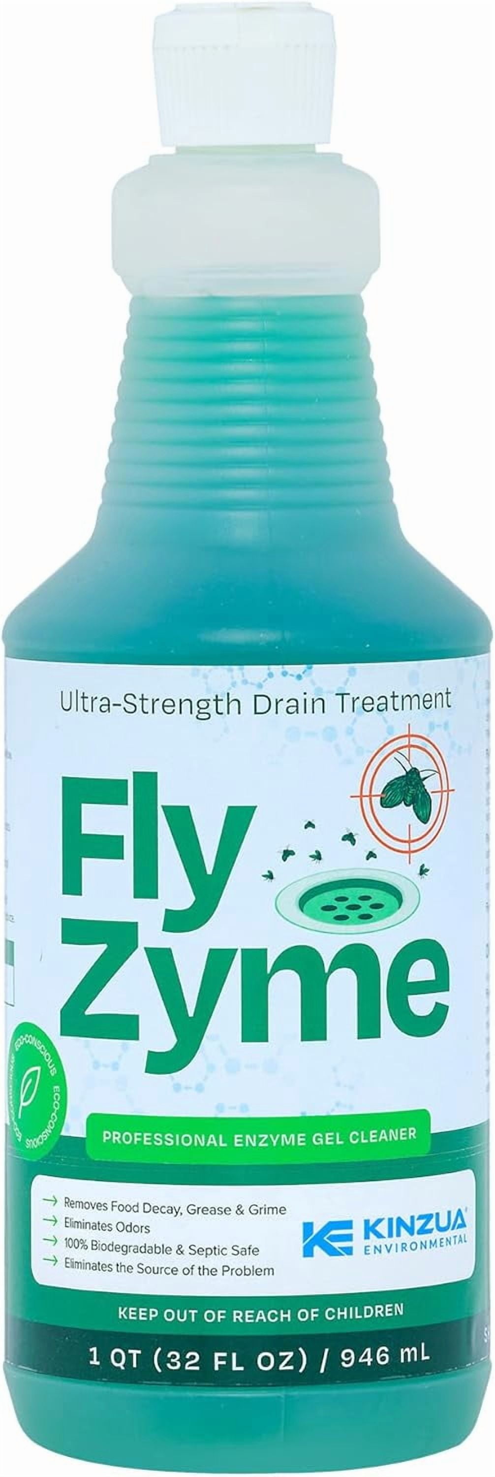Fly-Zyme, Highly Concentrated Enzyme Drain Cleaner for Pipes, Drain Gel ...