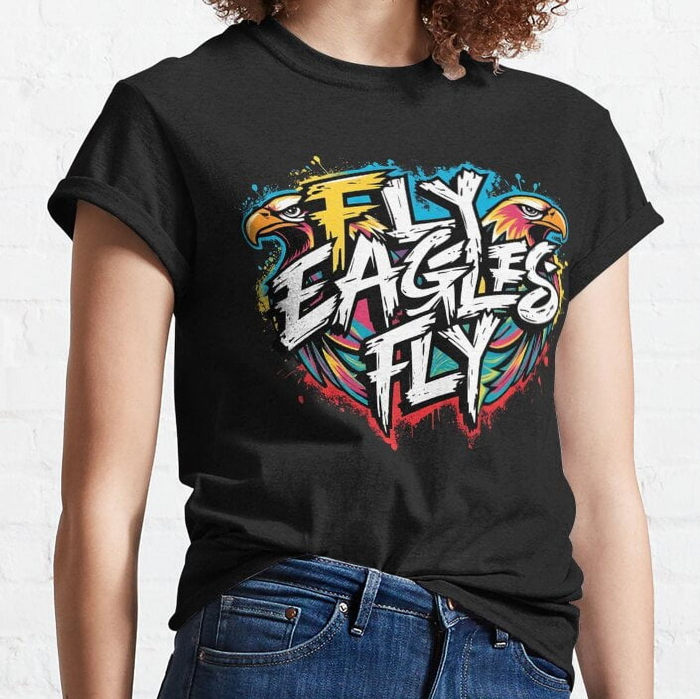 Fly eagles fly-eagles football Classic T-Shirt - Walmart.com