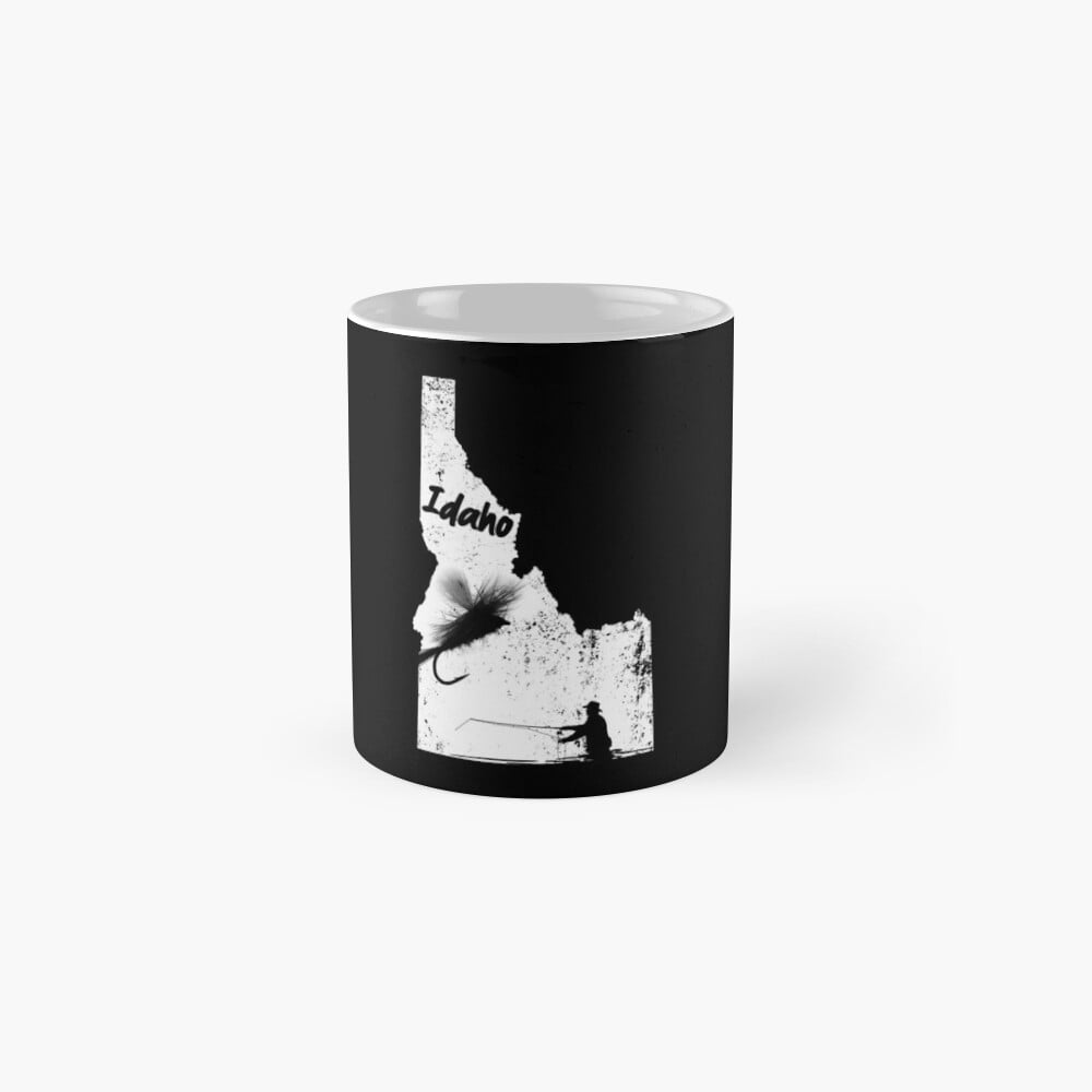 Fly fishing Idaho River Mountain Classic Mug - Walmart.com