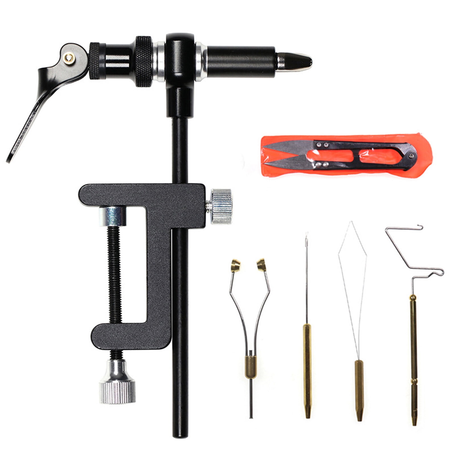 FlyFlise Fly Tying Tools Combo Kit Fly Tying Vise Bobbin Holder ...