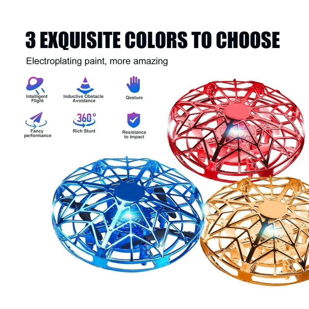 FlyToy UFO Hand-Operated Drone for Kids with Sensors - Walmart.com