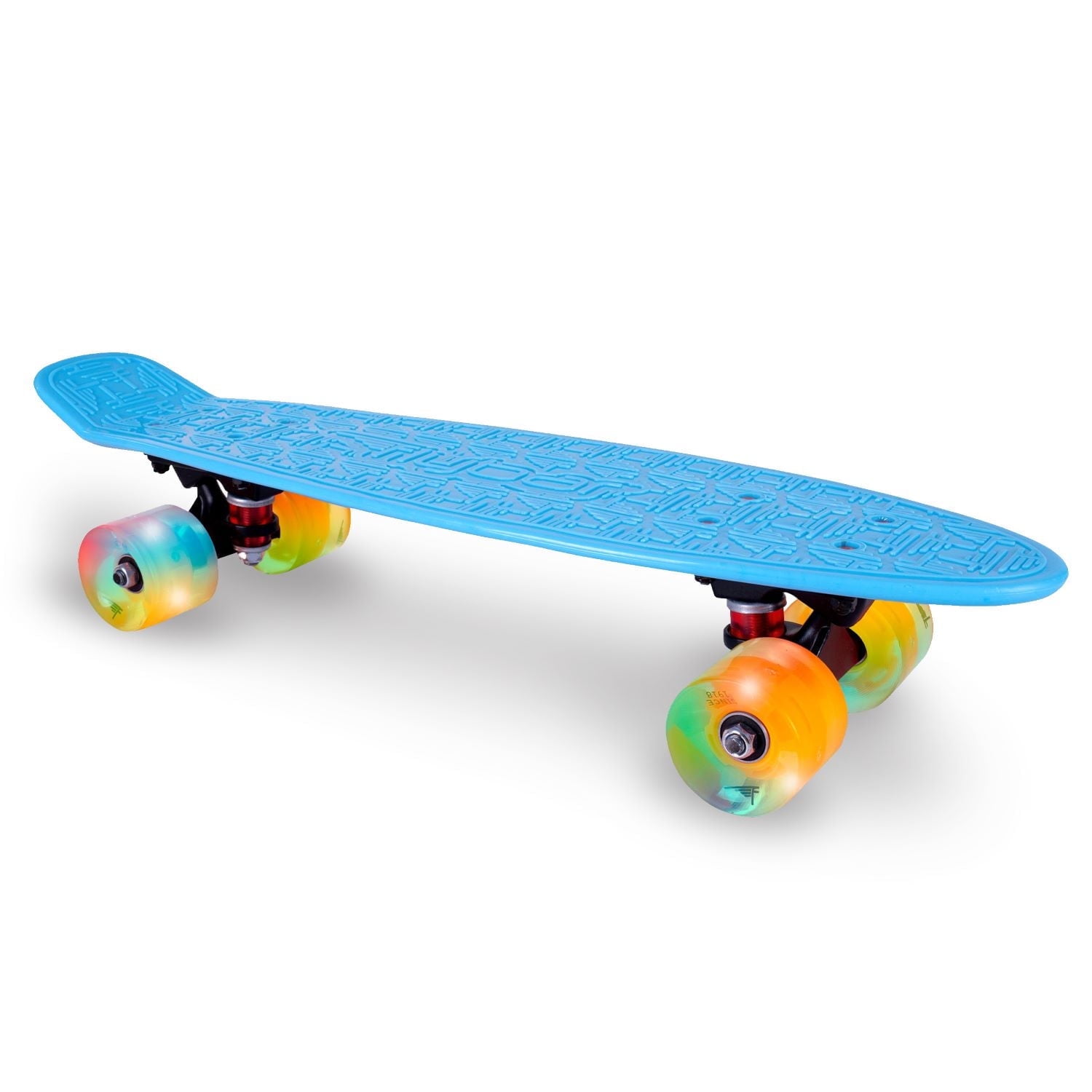 Flybar 22 inch Plastic Cruiser Skateboard, Non-Slip Deck, for Boys and ...